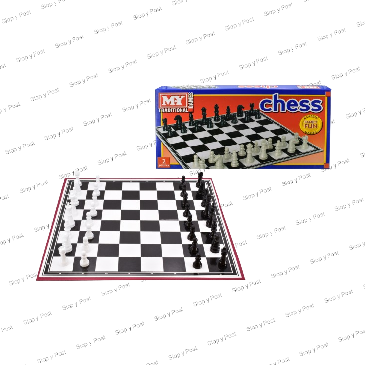 Classic board games Chess & Draughts – Siop Y Post